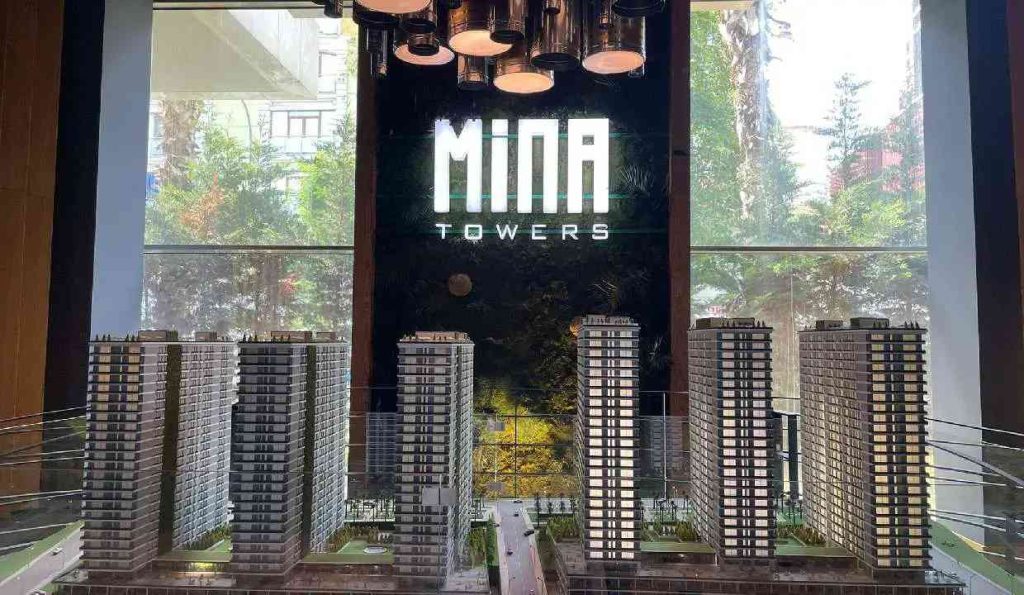 خانه دو خوابه در پروژه مینا تاورز | MINA TOWERS - هوم ترکی